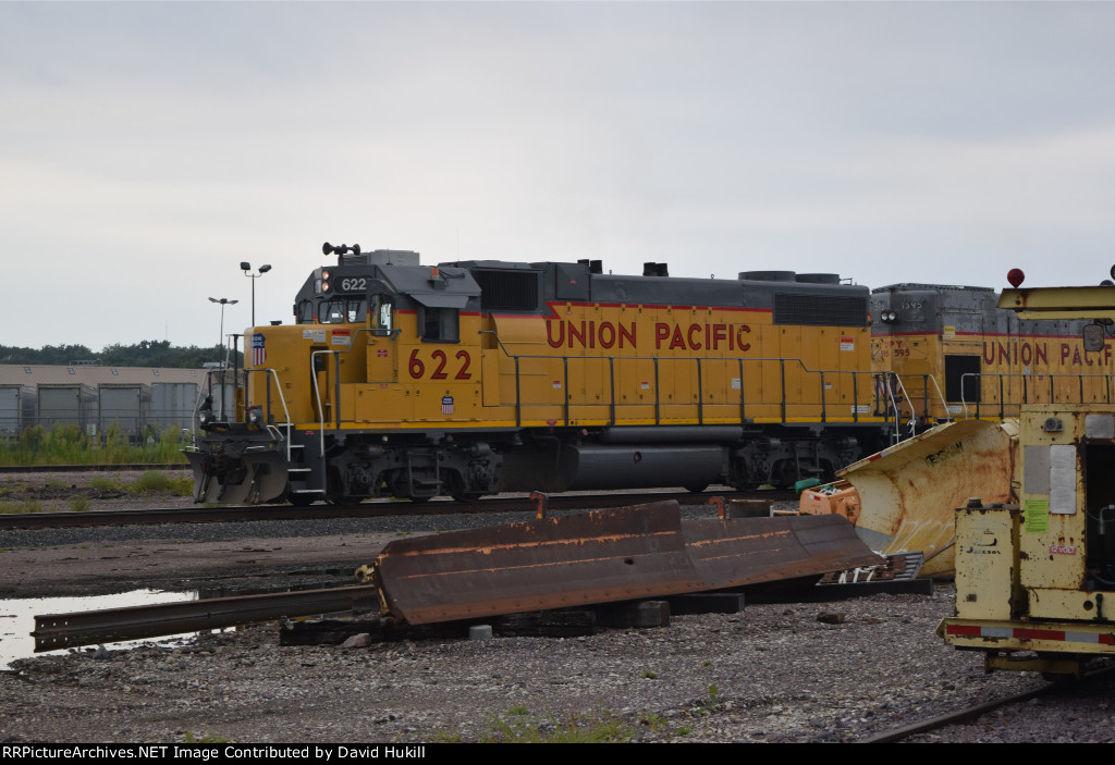 UP Engine 622, Hull Ave Yard, Des Moines IA